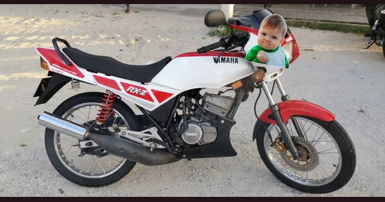 Yamaha Rxz Bosch, Motorcycles, Motorcycles for Sale, Class 2B on Carousell