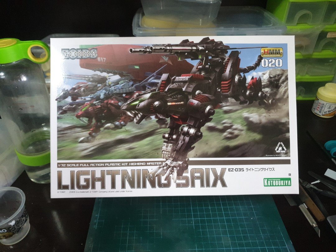 Zoids HMM Lightning Saix, Hobbies & Toys, Toys & Games on Carousell