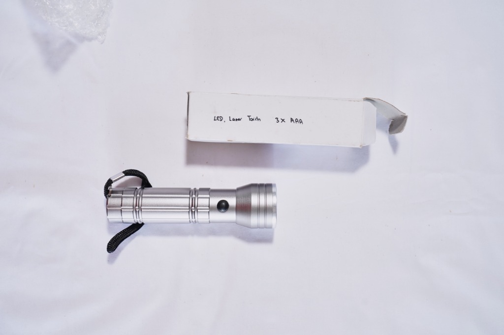 3 in 1 torch, LED, Blue UV, Laser beam pointer, Electronics, Others on ...