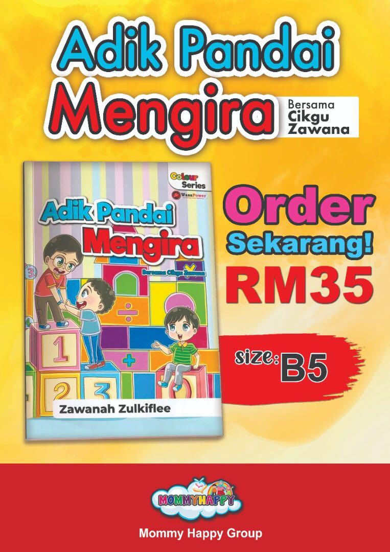 Adik pandai mengira, Hobbies & Toys, Books & Magazines, Storybooks on ...