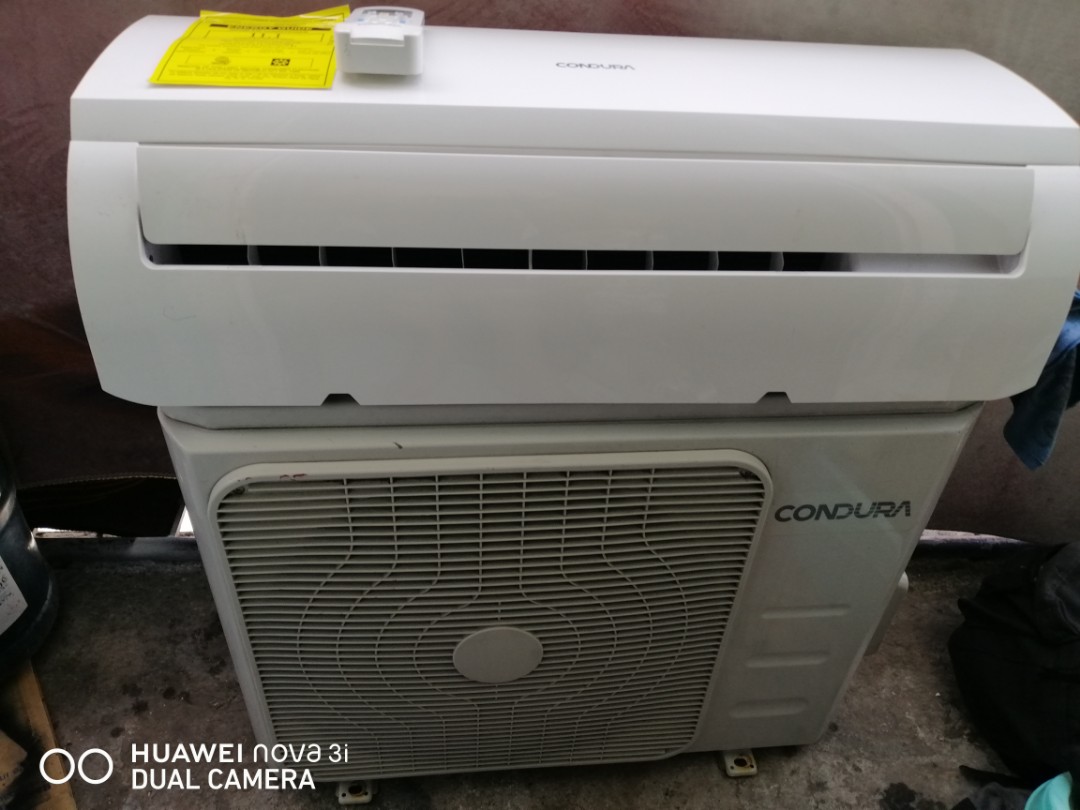 Aircon condura 1hp split type inverter grade, TV & Home Appliances, Air ...