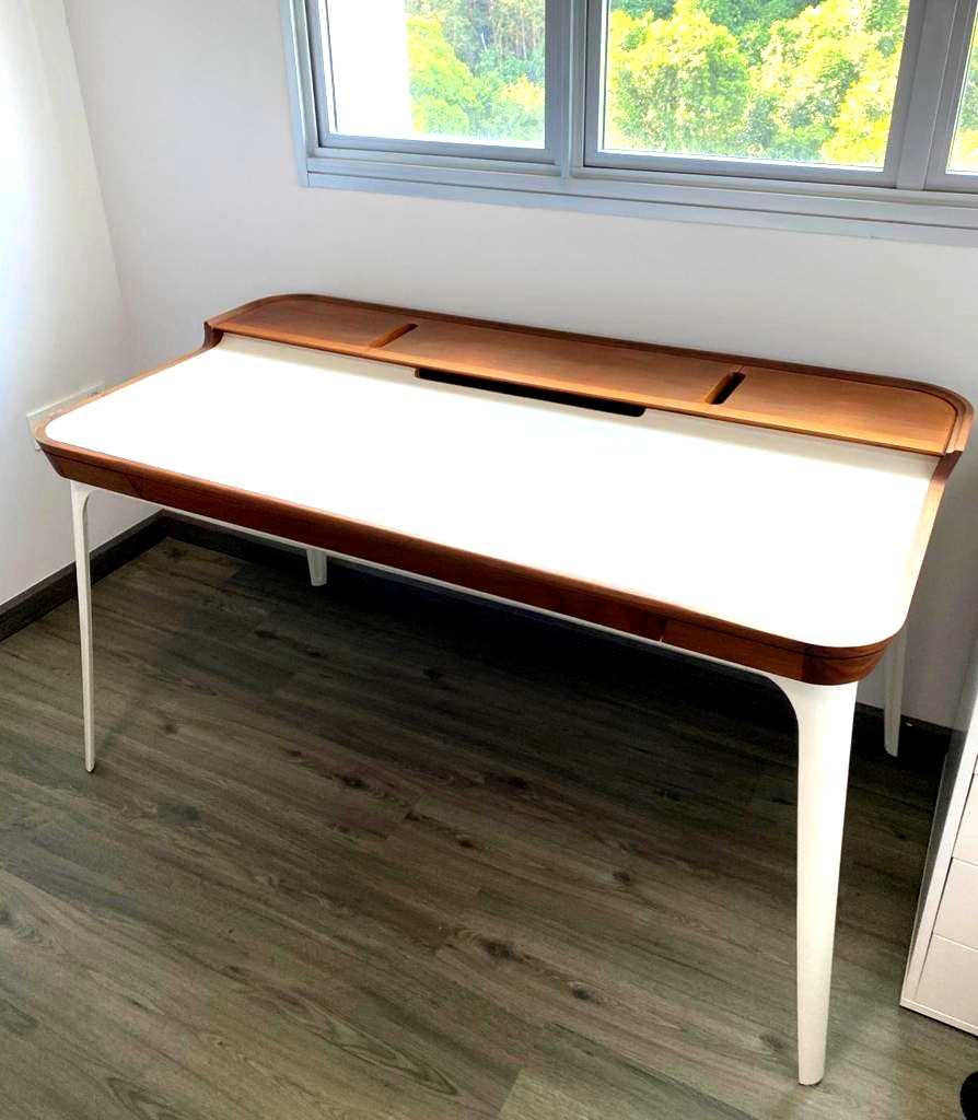 Herman Miller Airia Desk, Furniture & Home Living, Furniture, Tables ...