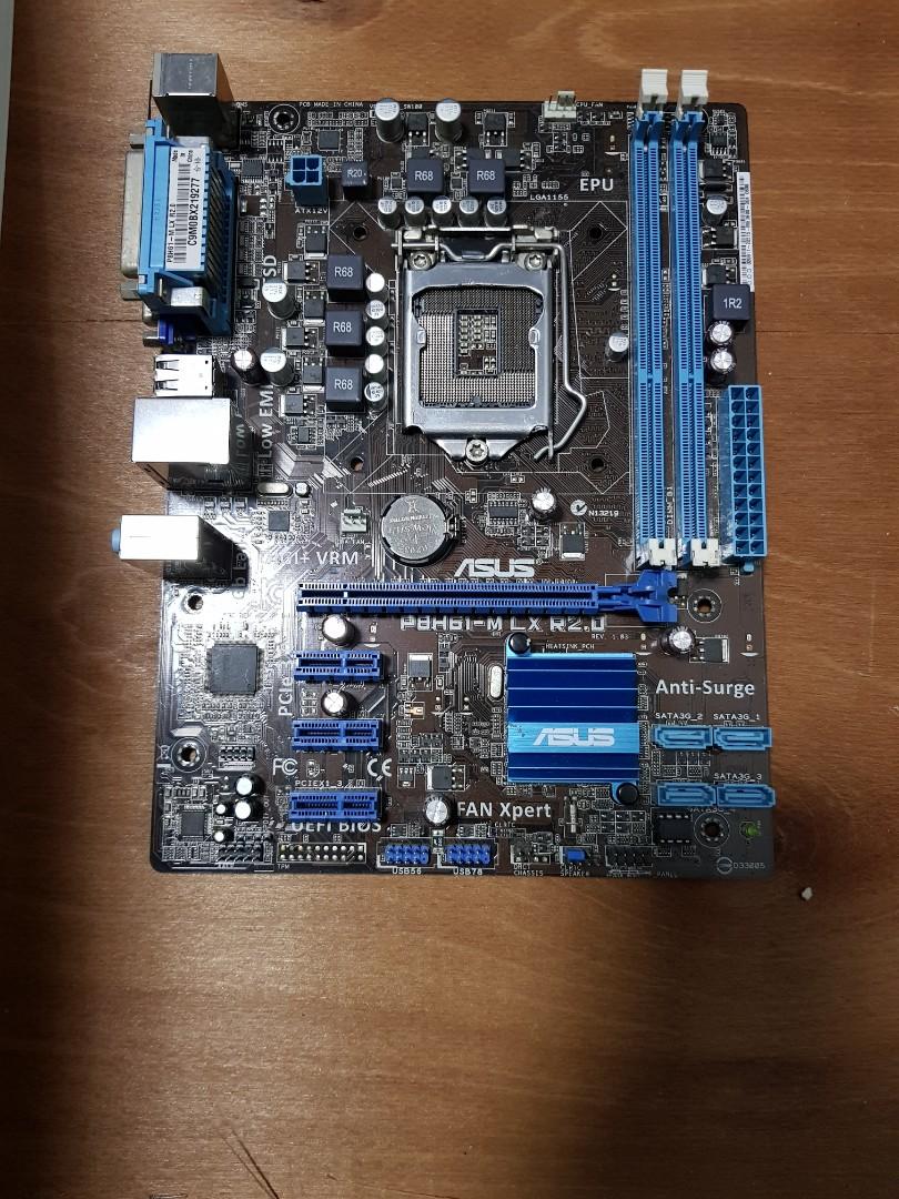 ASUS Motherboard, Computers & Tech, Parts & Accessories, Computer Parts ...