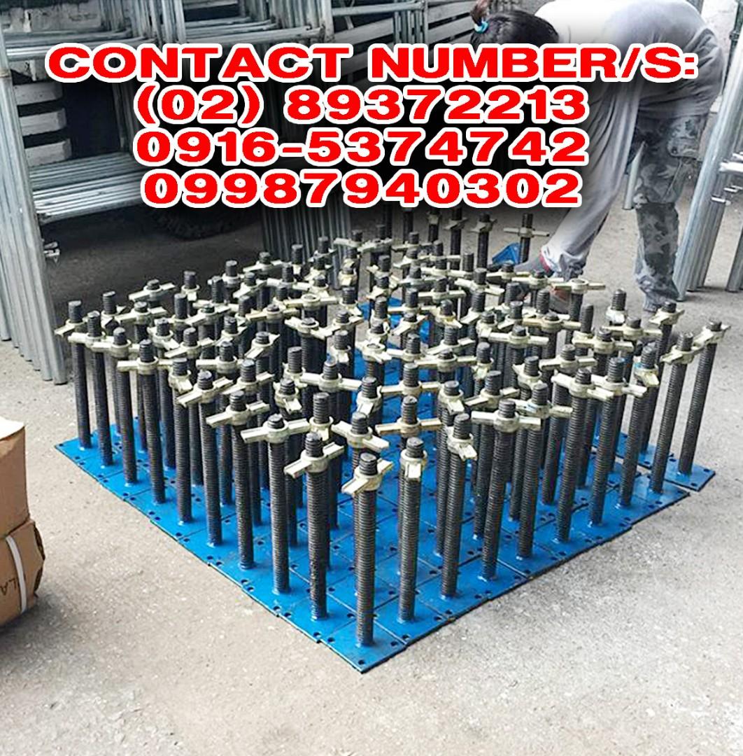 Base Jack U Head Swivel Clamp Shoring Jack Toe Board Wing Nut Flange ...