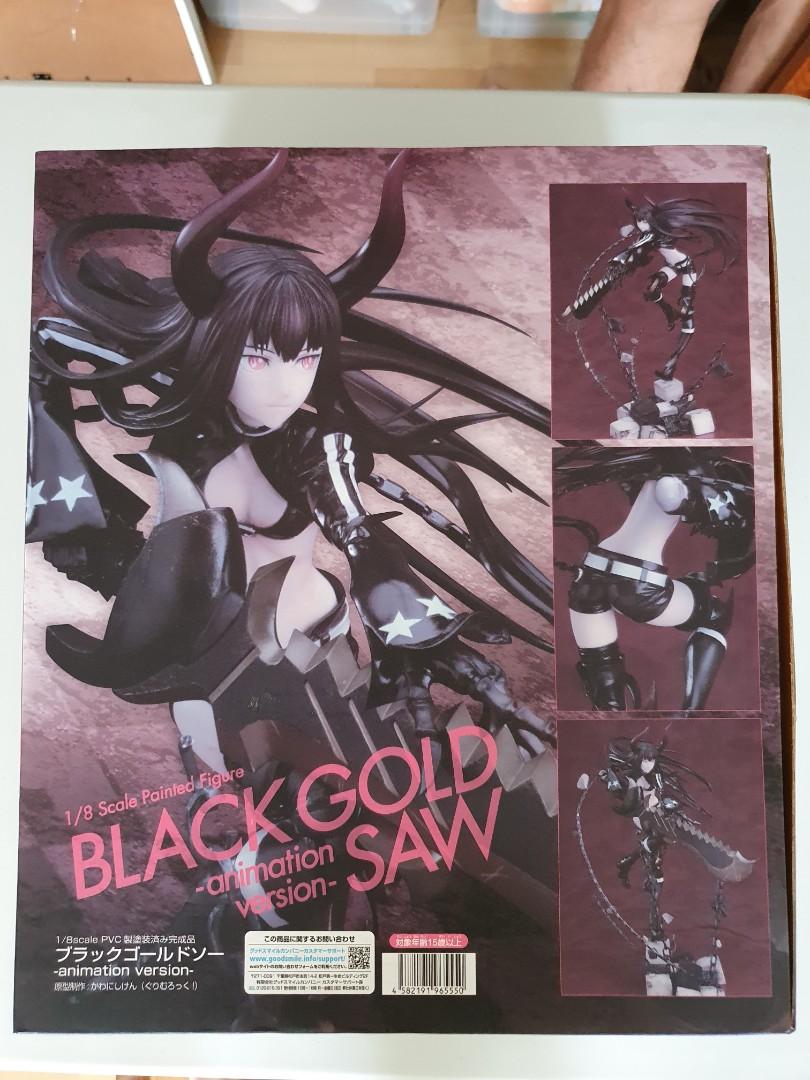 Black Rock Shooter Black Gold Saw Animation Version 1:8, Hobbies & Toys, Toys & Games on Carousell