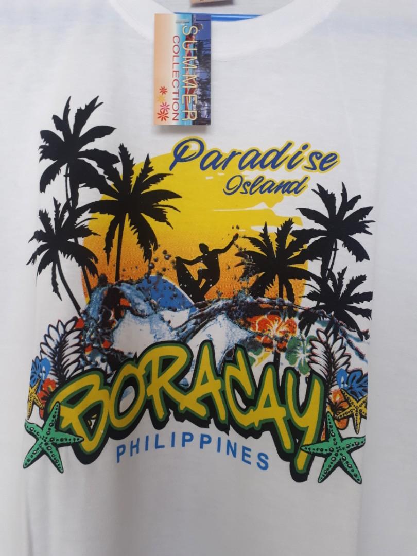 Boracay Souvenir Shirt, Men's Fashion, Tops & Sets, Tshirts & Polo ...