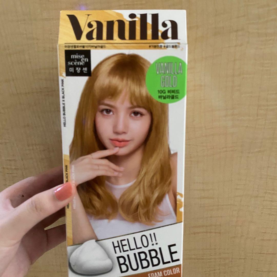 Cat Rambut hello bubble mise en scene vanilla gold, Kesehatan ...