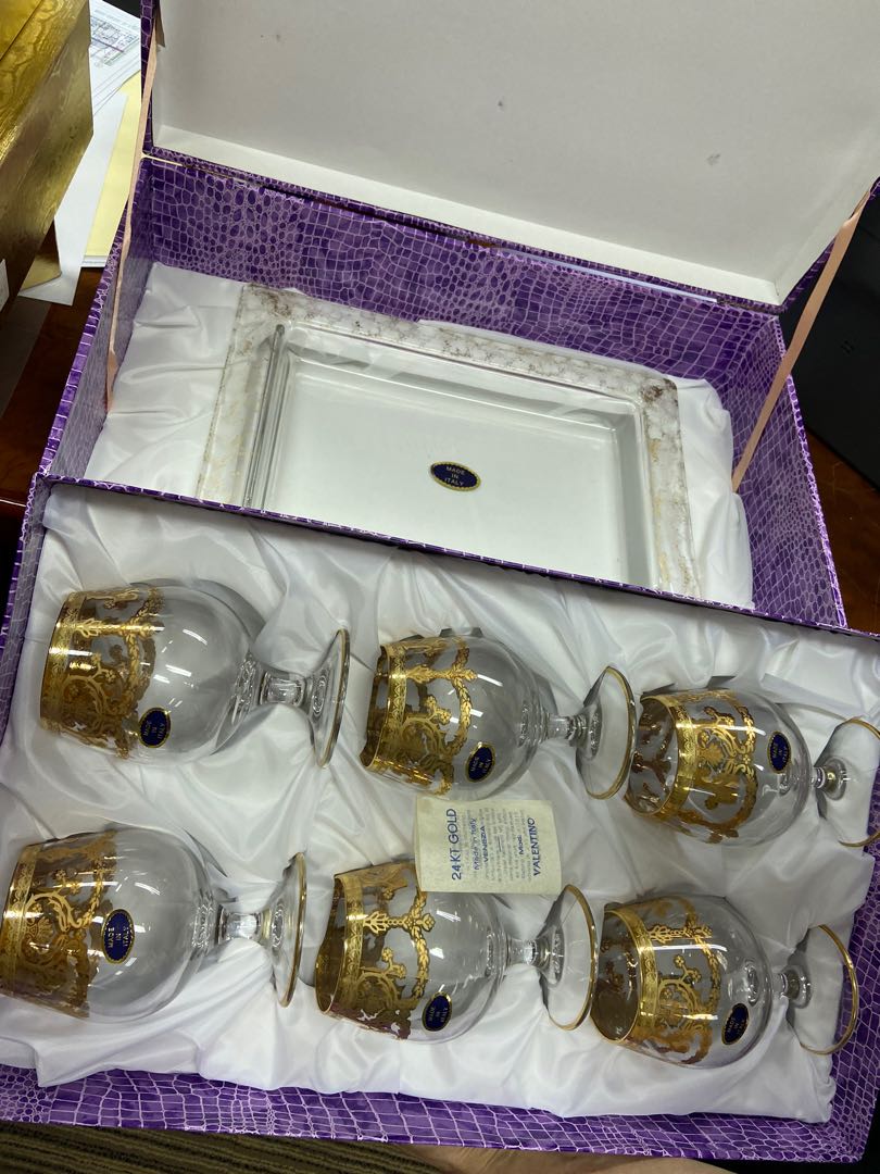 Crystal ware set. , Furniture & Home Living, Kitchenware & Tableware ...