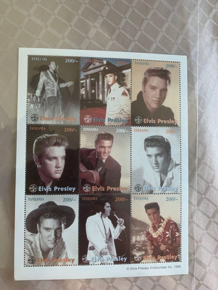 Elvis Presley Stamps, Hobbies & Toys, Memorabilia & Collectibles ...