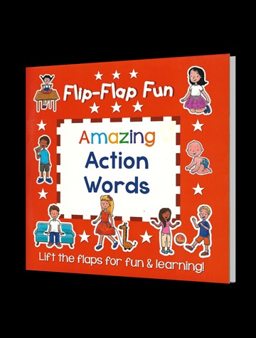 Flip-Flap Fun Amazing Action Words | English | Children's Book, Hobbies ...
