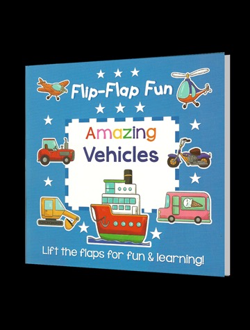 Flip-Flap Fun Amazing Vehicles | English | Children's Book, Hobbies ...
