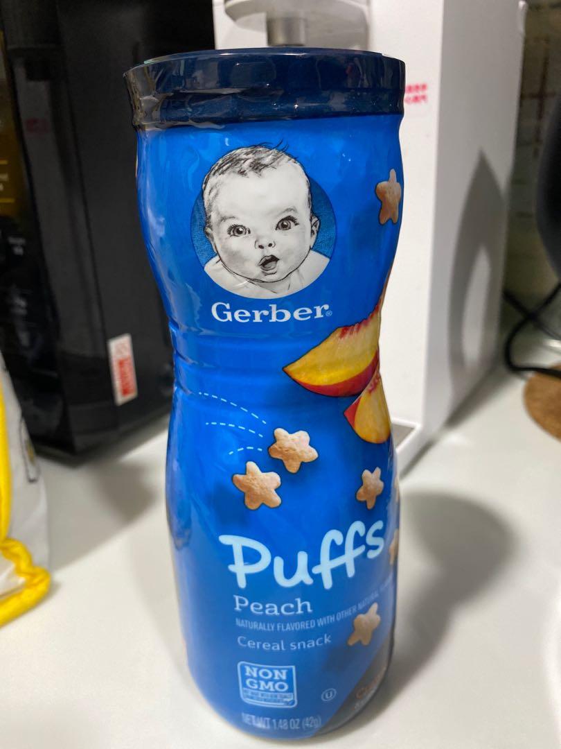 Gerber Puffs Cereal Snack, Babies & Kids, Nursing & Feeding, Weaning ...