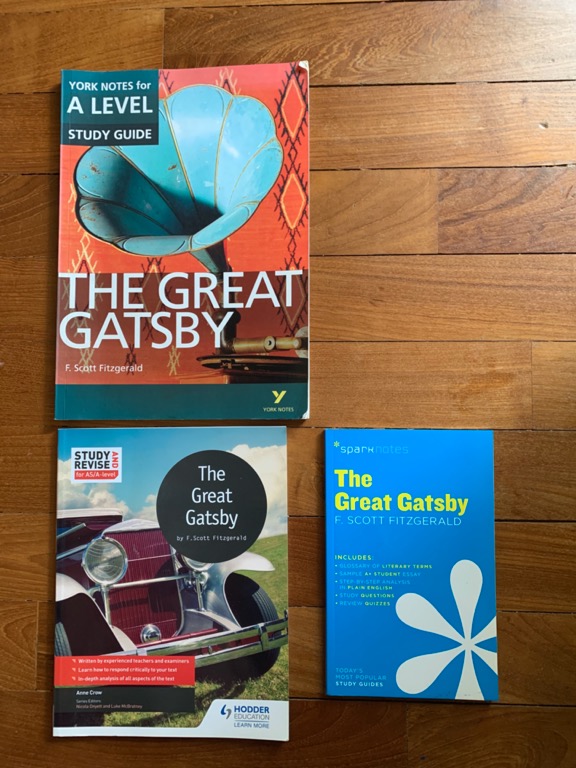 GREAT GATSBY A level/IGCSE/O Levels English Study Guide, Hobbies & Toys ...