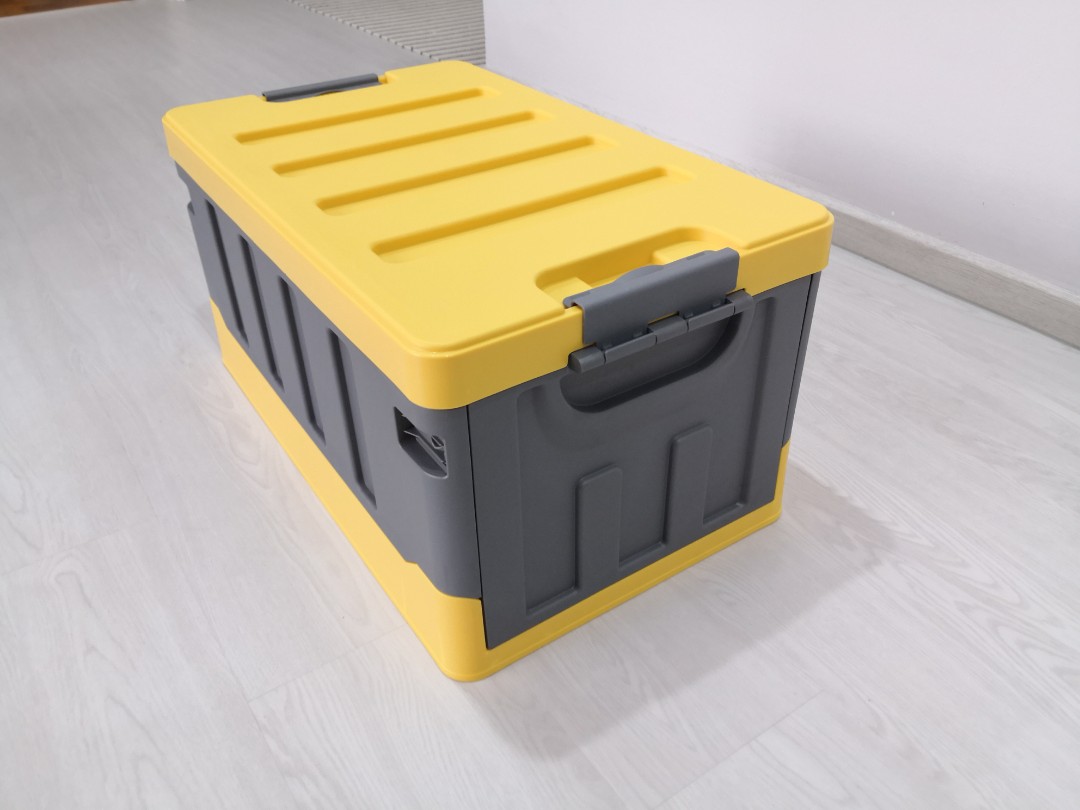 Heavy Duty Foldable Storage Box (70L), Furniture & Home Living, Home ...