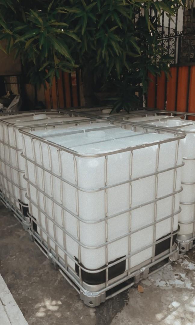 IBC TANK WITH DELIVERY WITHIN METRO MANILA, Furniture & Home Living ...