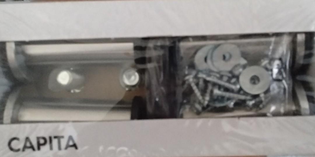 Ikea Capita cabinet legs - Stainless steel, Furniture & Home Living ...