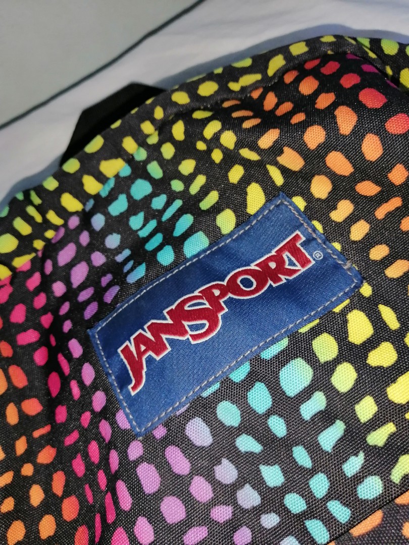 Jansport Rainbow themed Backpack, Women's Fashion, Bags & Wallets ...