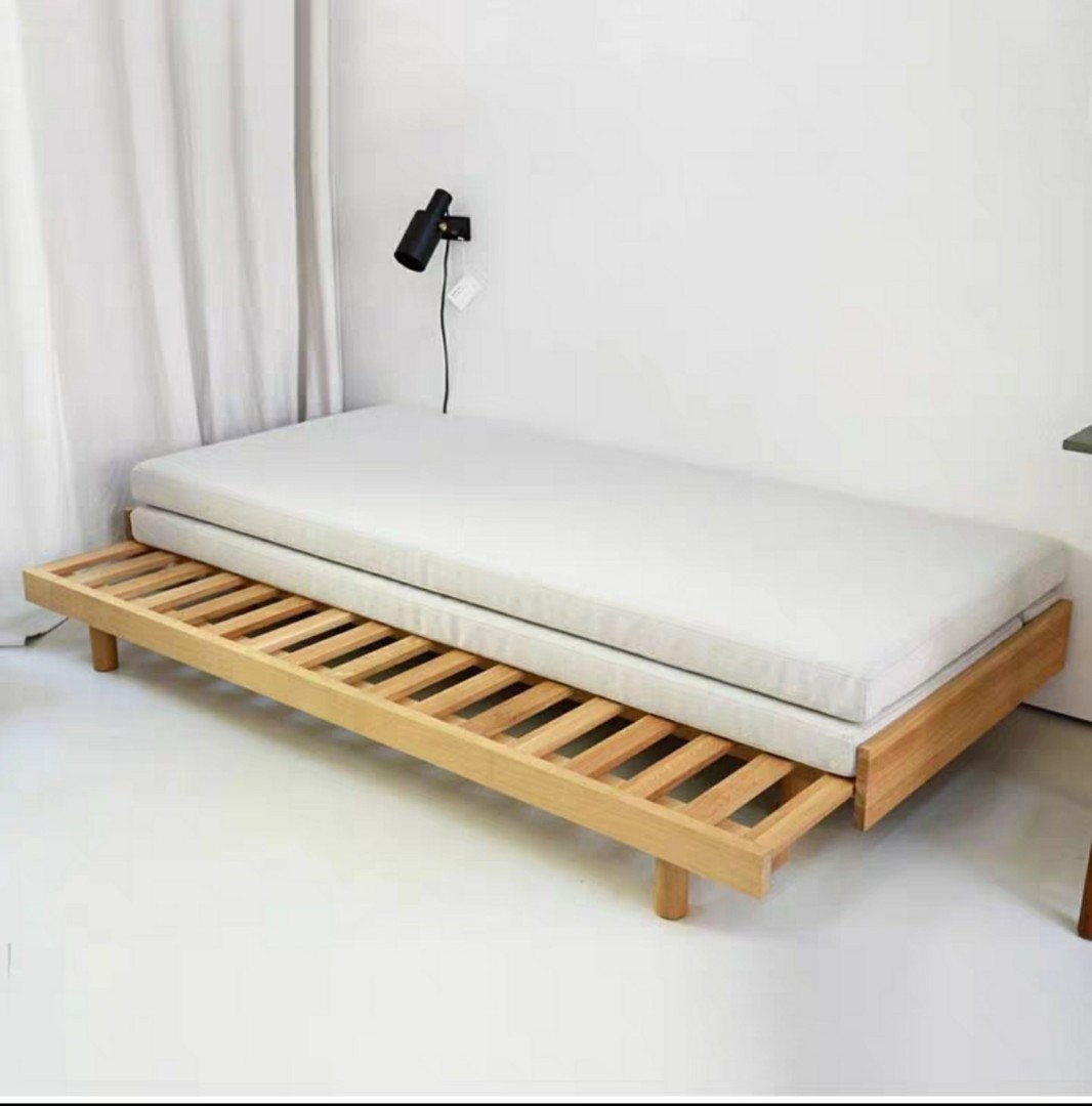 Japanese/ nordic sofa bed, Furniture & Home Living, Furniture, Bed ...
