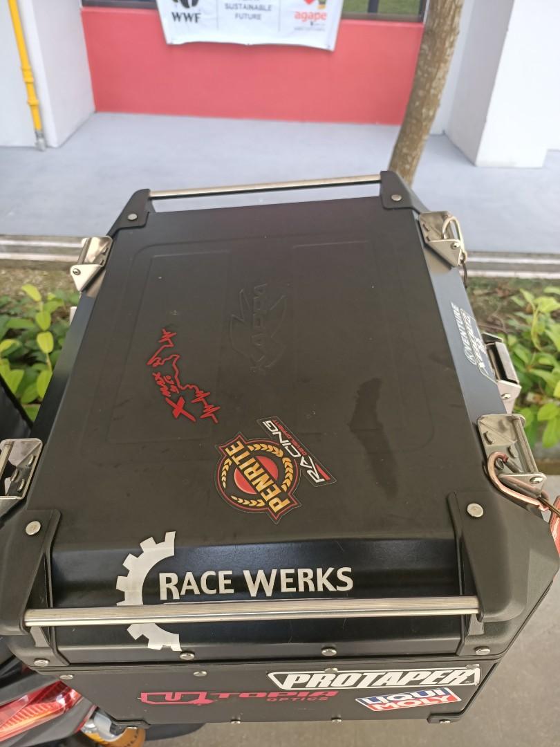 Kappa Venture 48L Top Case, Motorcycles, Motorcycle Accessories on ...