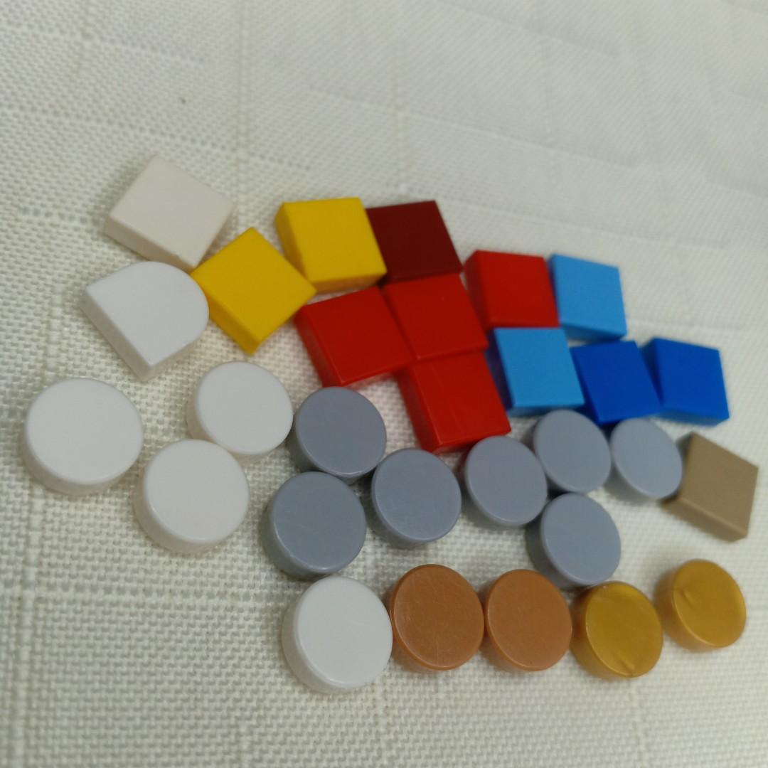 LEGO 1x1 Tiles, Hobbies & Toys, Toys & Games on Carousell