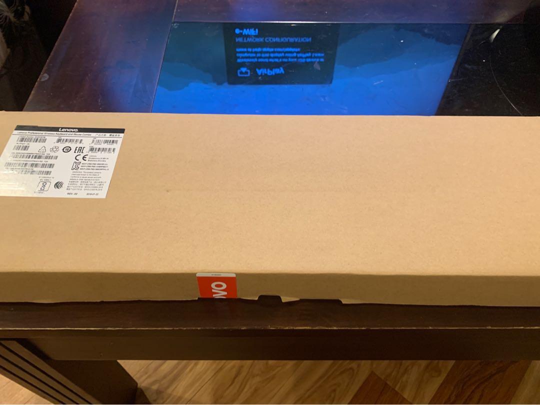 Lenovo Professional Wireless Keyboard and Mouse Combo, Computers & Tech ...