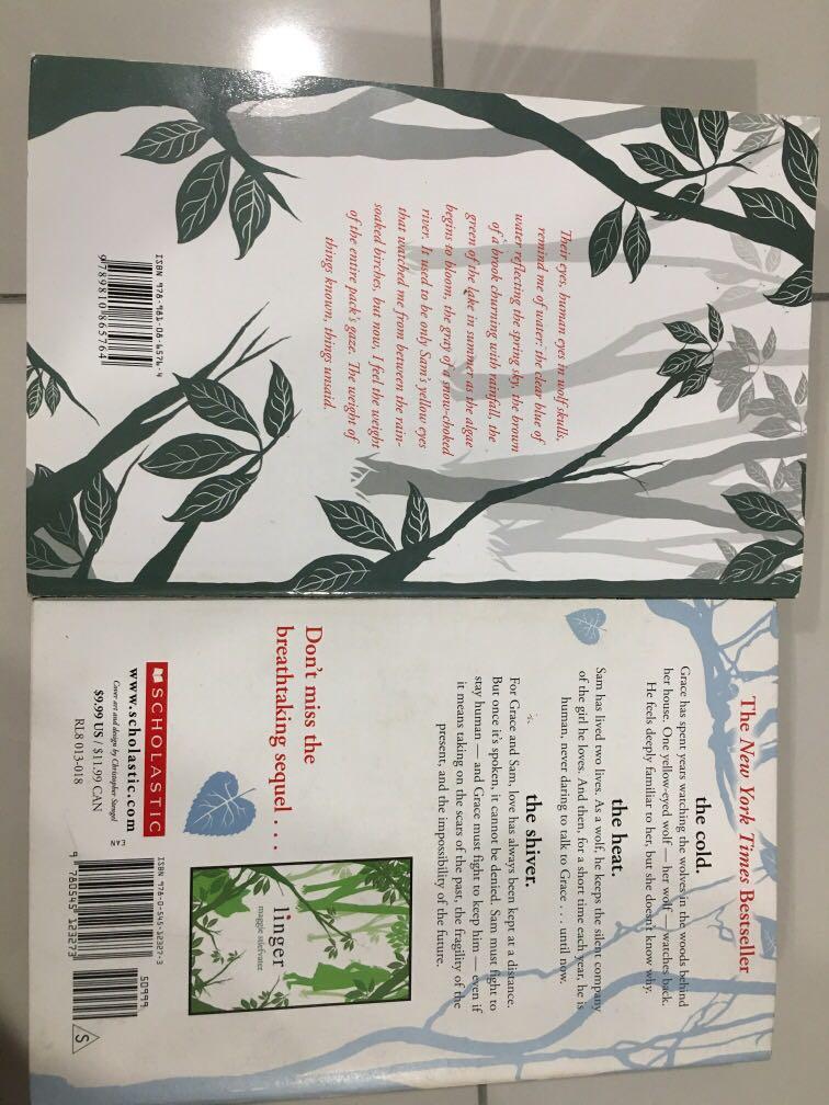 Linger & Shiver by Maggie Stiefvater, Hobbies & Toys, Books & Magazines ...