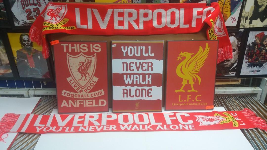 MAFLA / SKAF LIVERPOOL FC dan Frame LIVERPOOL FC YNWA, Furniture & Home ...