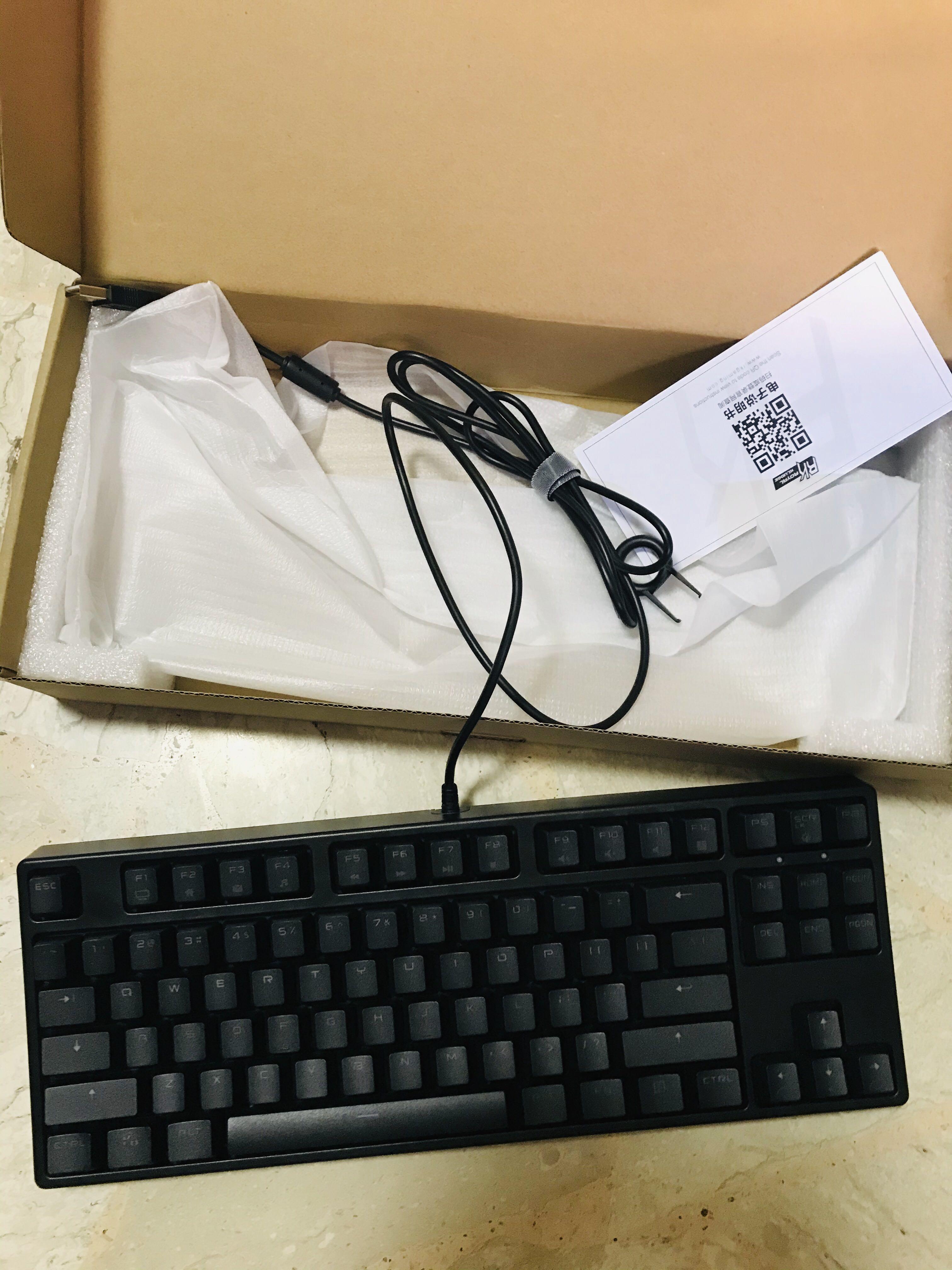 Mechanical Gaming Keyboard RK Royal Kludge RK987 (Wired and blue switch ...