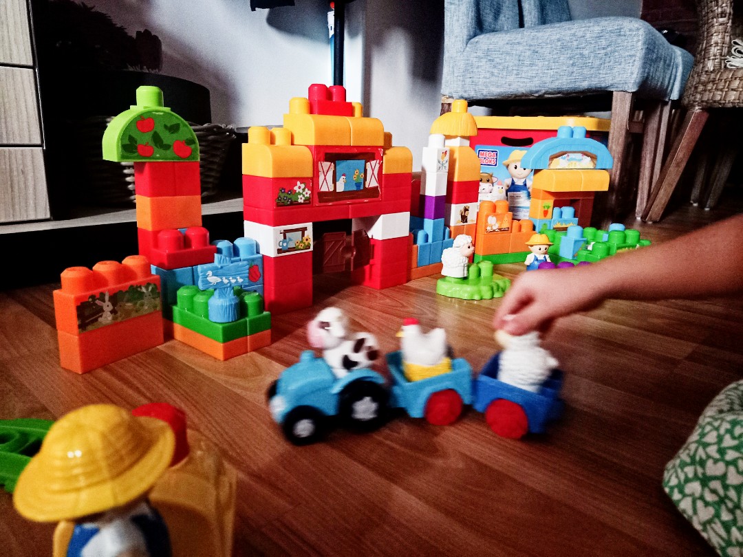 Fisher Price Mega Blocks First Builders Farm Set Incl Original Box Pick ...