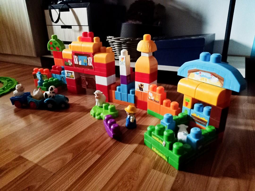 Fisher Price Mega Blocks First Builders Farm Set Incl Original Box Pick ...