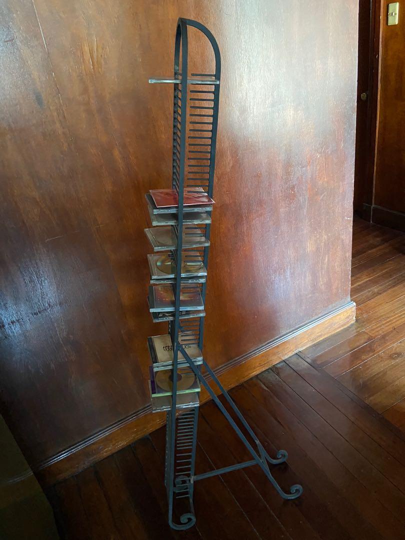 Metal CD rack (CDs not included), Furniture & Home Living, Office ...