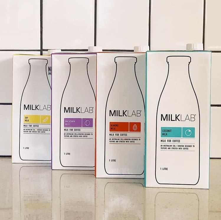 Milklab Barista Milk per carton of 8L, Health & Nutrition, Health ...