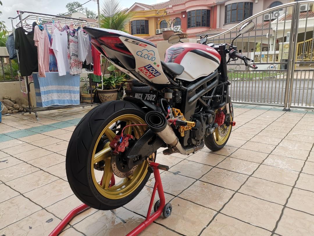 Naza Blade 650 Custom Ducati Naked, Motorbikes on Carousell