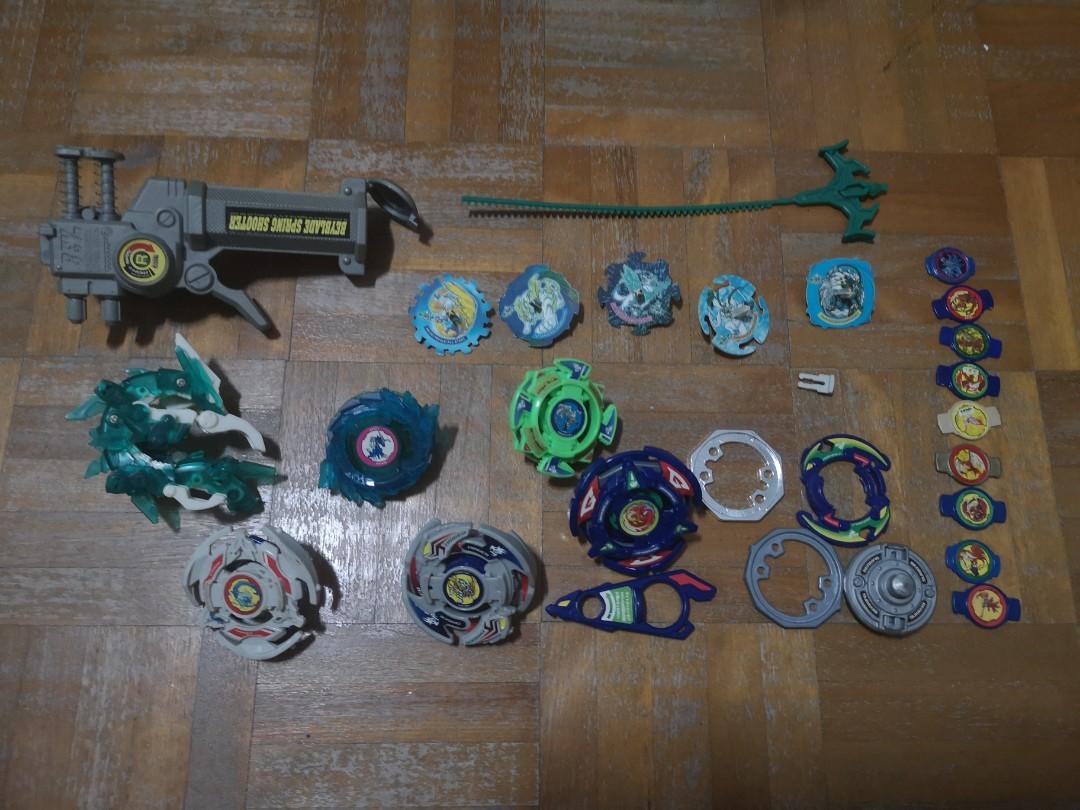 Old school first generation plastic beyblades Dranzer GT, Hobbies ...