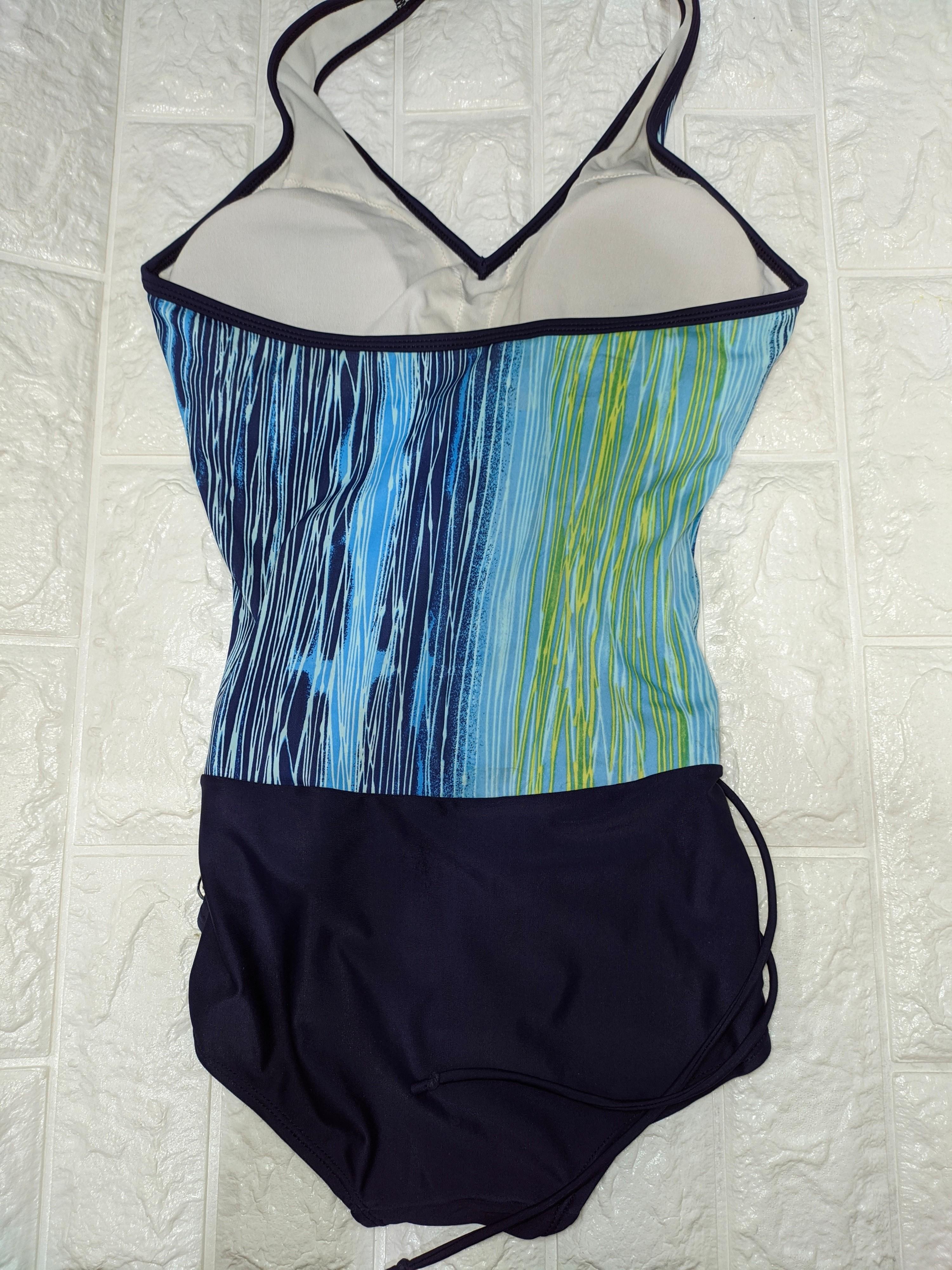 One piece with padding bikini, Women's Fashion, Swimwear, Bikinis ...