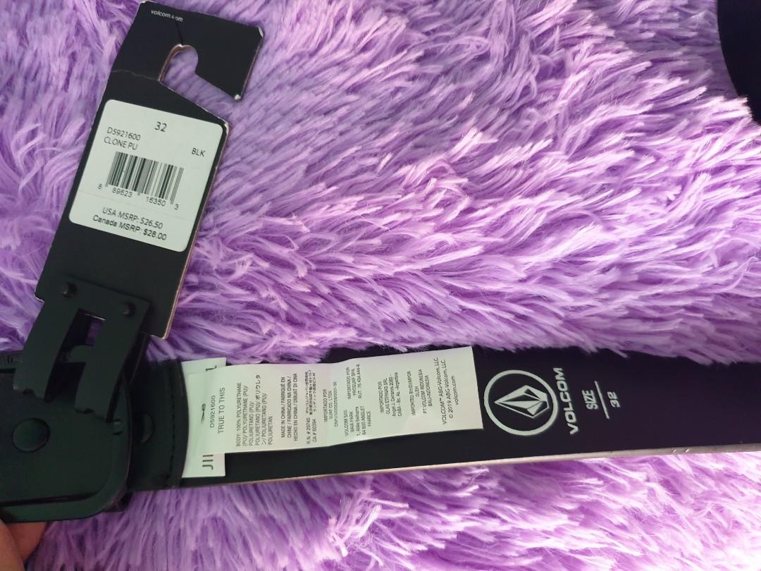 Original Volcom Clone Belt, Men's Fashion, Watches & Accessories, Belts ...