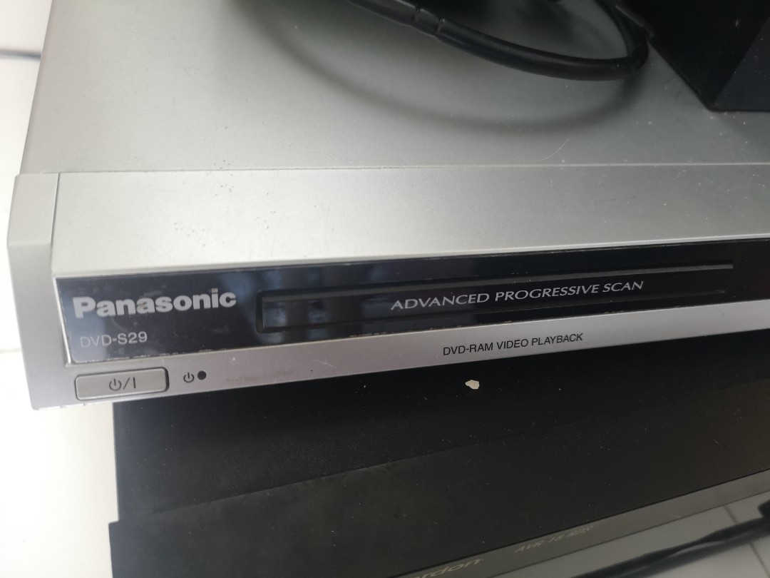 Panasonic dvd player S29, TV & Home Appliances, TV & Entertainment ...