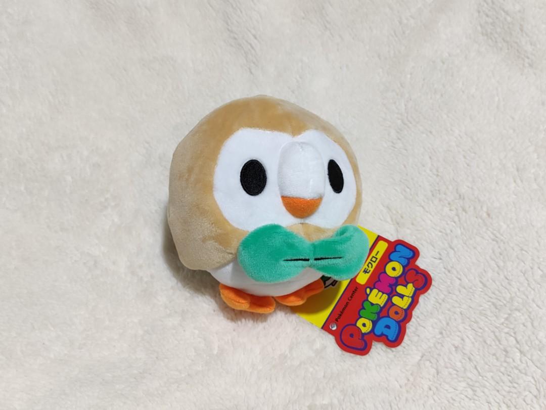 Pokemon Center Rowlet Pokedoll Plush, Hobbies & Toys, Toys & Games on ...
