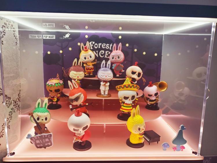 Popmart acrylic display case, Hobbies & Toys, Toys & Games on Carousell