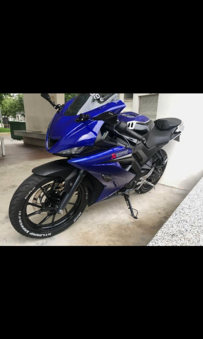 R15 V3 headcowl head mask front face facelift R6 R1 look, Motorcycles ...