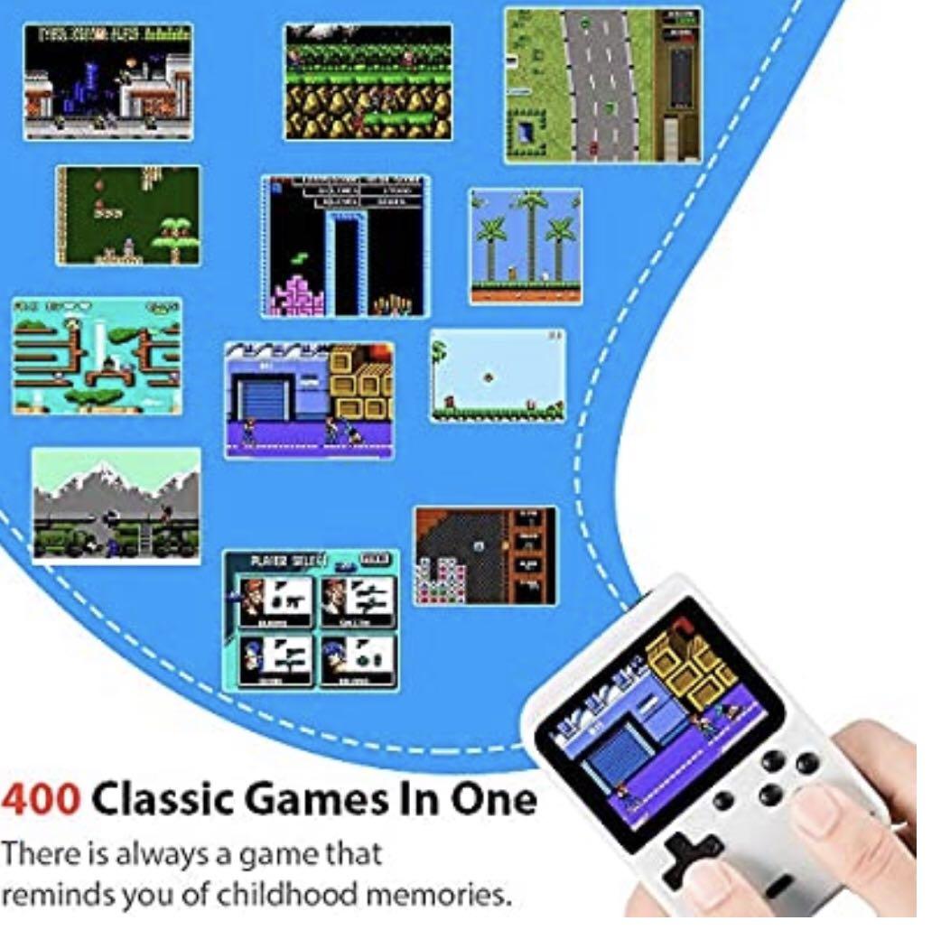 Retro Game boy 400 games in 1, Hobbies & Toys, Toys & Games on Carousell