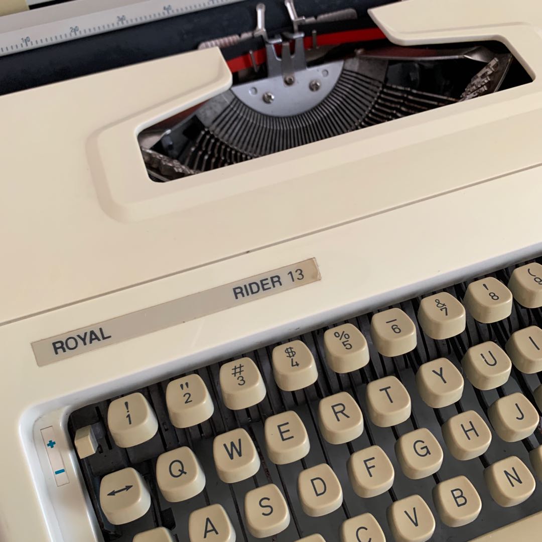 ROYAL Rider 13 Vintage Typewriter, Computers & Tech, Printers, Scanners & Copiers on Carousell