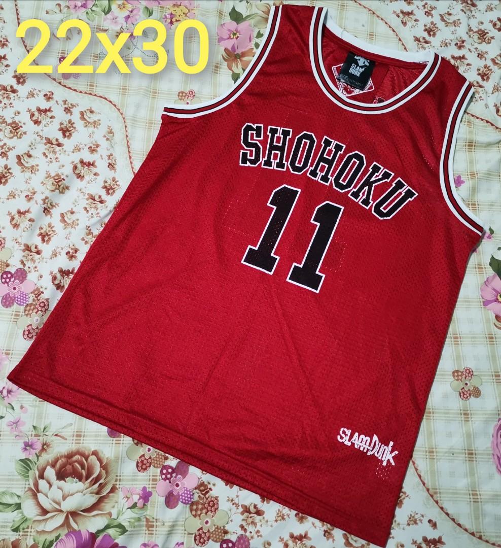 SHOHOKU Rukawa jersey slamdunk lebron jordan kobe, Men's Fashion ...