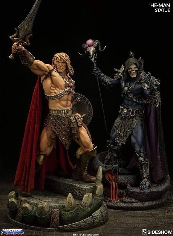 Sideshow He-Man & Skeletor Statue, Hobbies & Toys, Toys & Games on ...
