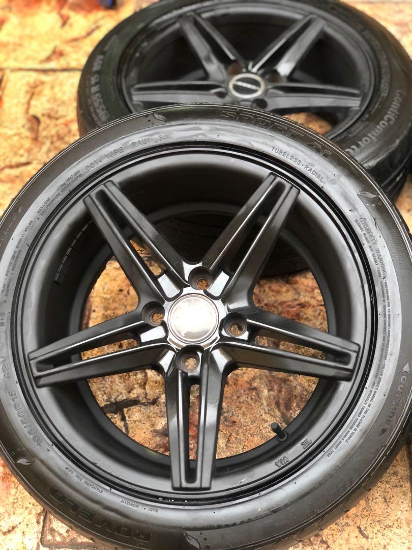 Sport Rim Vossen CV5 15, Auto Accessories on Carousell
