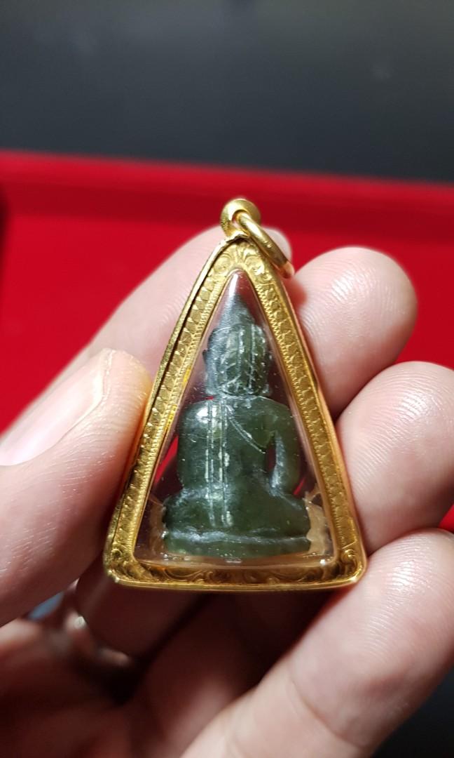 Thai jade amulet, Hobbies & Toys, Religious Items on Carousell