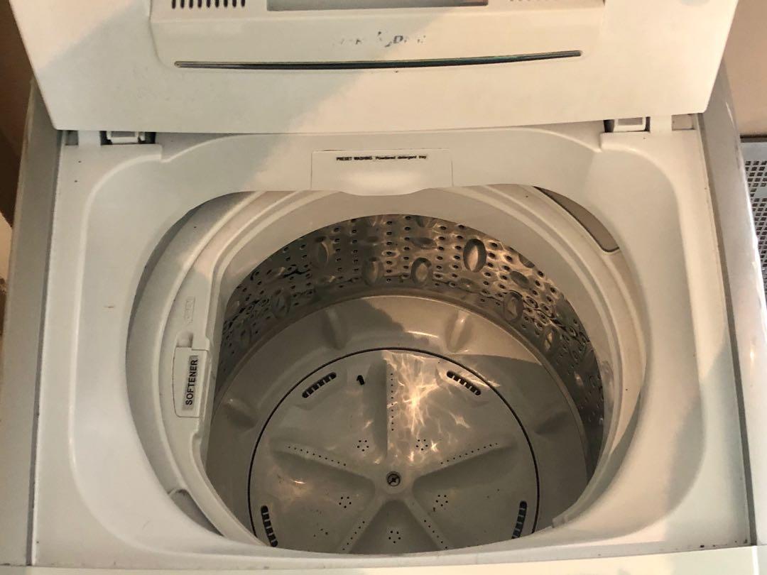 Used Sanyo washing machine ASW A100HT, TV & Home Appliances, Washing ...