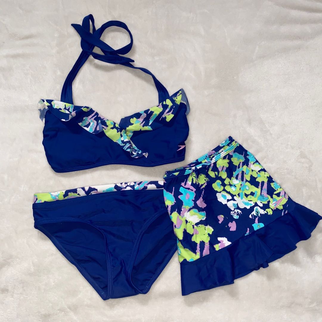 Vintage speedo two piece swimsuit, Women's Fashion, Swimwear, Bikinis ...