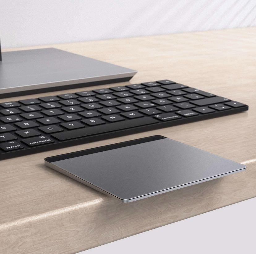 Vogek Wireless Trackpad Touchpad, Rechargeable Trackpad with Multi ...