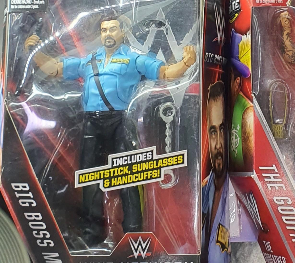 Wwe Mattel Elite Big Boss Man, Hobbies & Toys, Toys & Games on Carousell